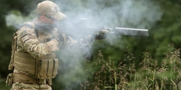 This Semi-Auto Tactical Shotgun Is Basically A 12-Gauge Tommy Gun ...