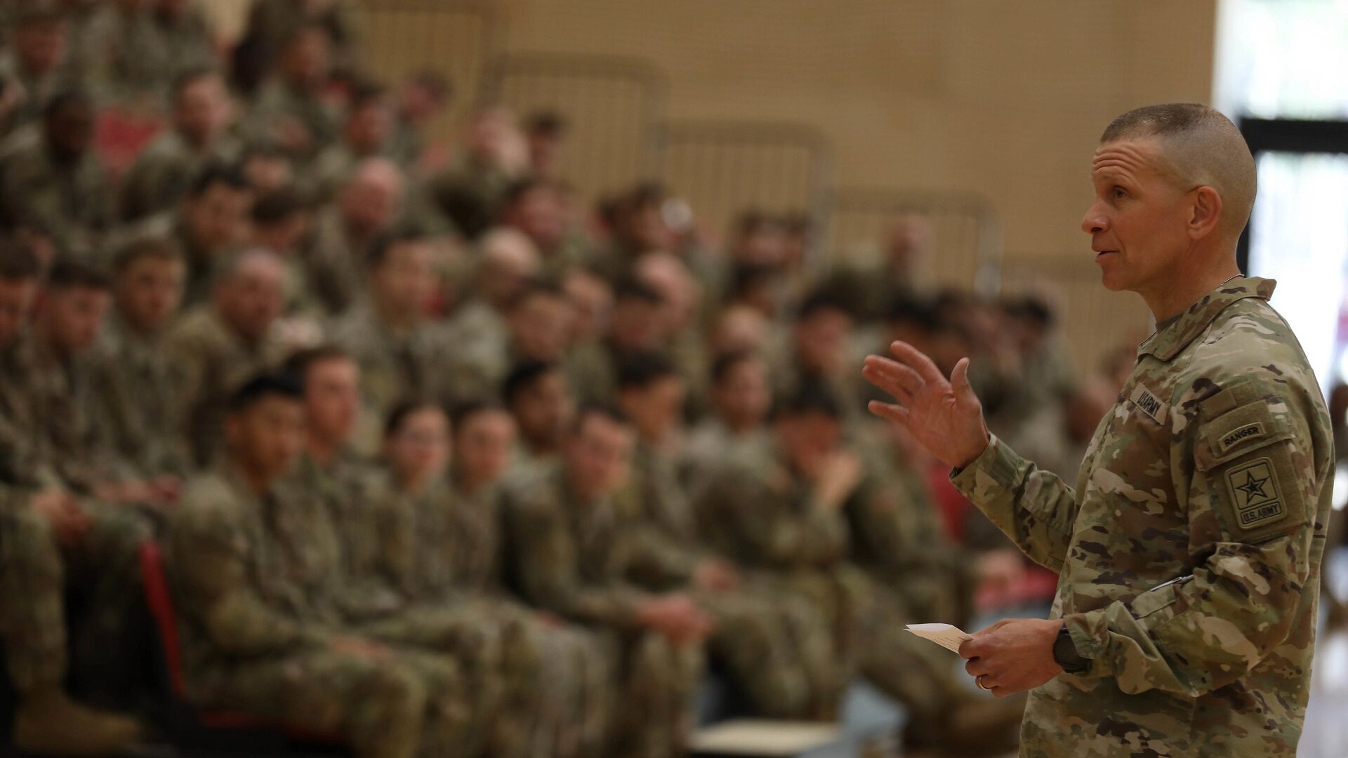 Army's Grinston urges leaders to stick up for soldiers ‘online and in ...