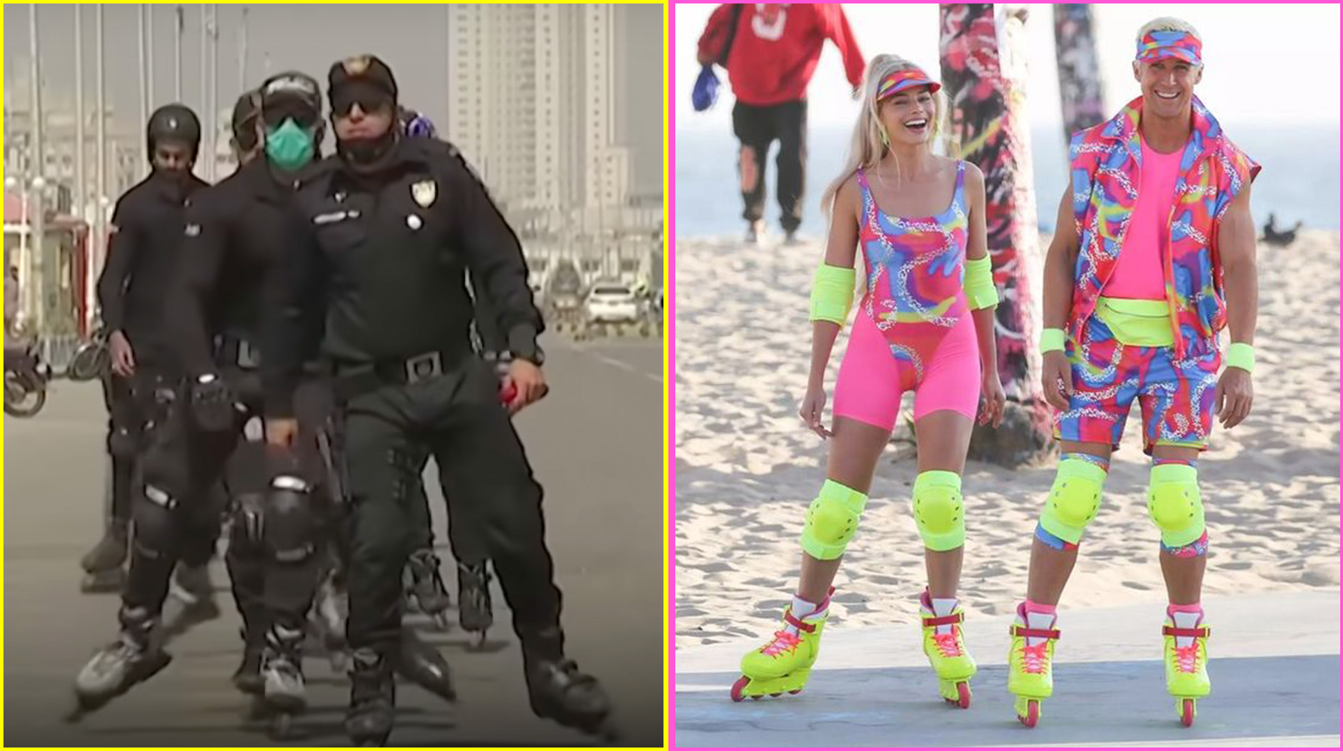 The Taliban are patroling Kabul on rollerblades now, apparently