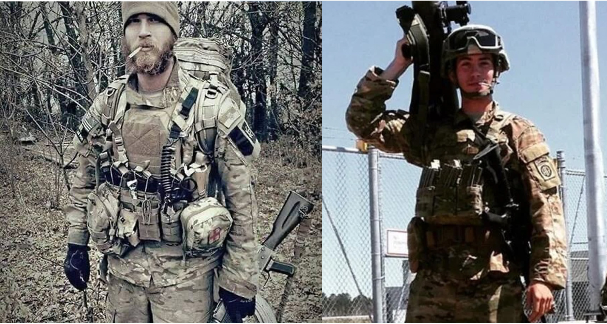 Left: Craig Austin Lang. (From Facebook) Right: Alex Jared Zwiefelhofer.