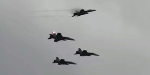 Watch The Navy Fly Its Largest-Ever Missing Man Formation In Honor Of ...