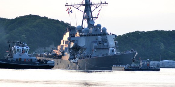 Navy Report Details Lapses Before USS Fitzgerald Collision