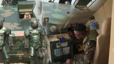 Bizarre Powered Armor Unveiled At Military Expo In Ghana