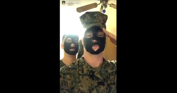 Marine Corps Is Investigating Video Viral 'Blackface' Video