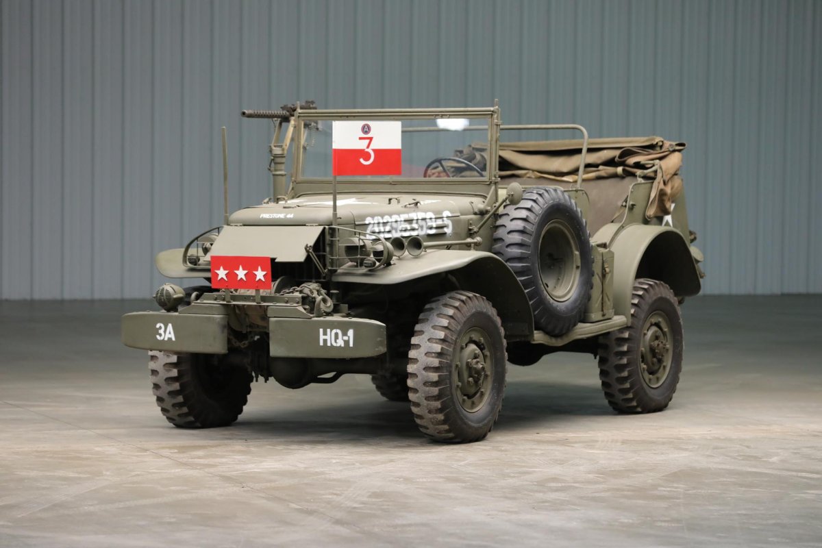 General George S. Patton's WWII Command Car is up for auction
