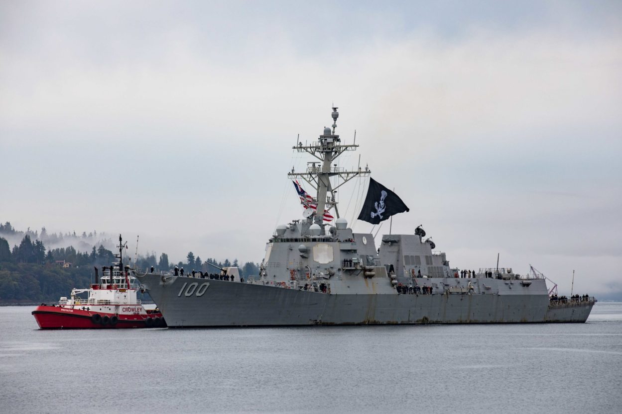 The USS Kidd recently returned to its homeport at Naval Station Everett ...