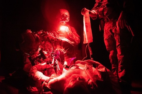 Army Rangers can take healthy soldiers blood to save others