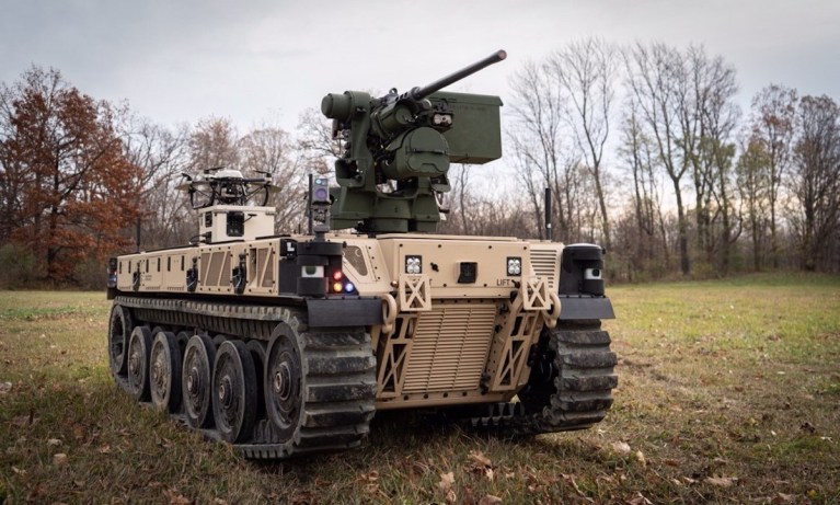 General Dynamics offers TRX SHORAD as Army robotic combat vehicle