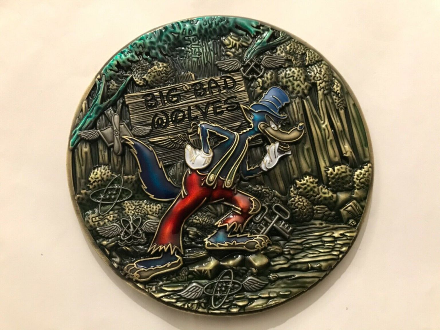 Disney challenge coins are real. Here's the story behind them