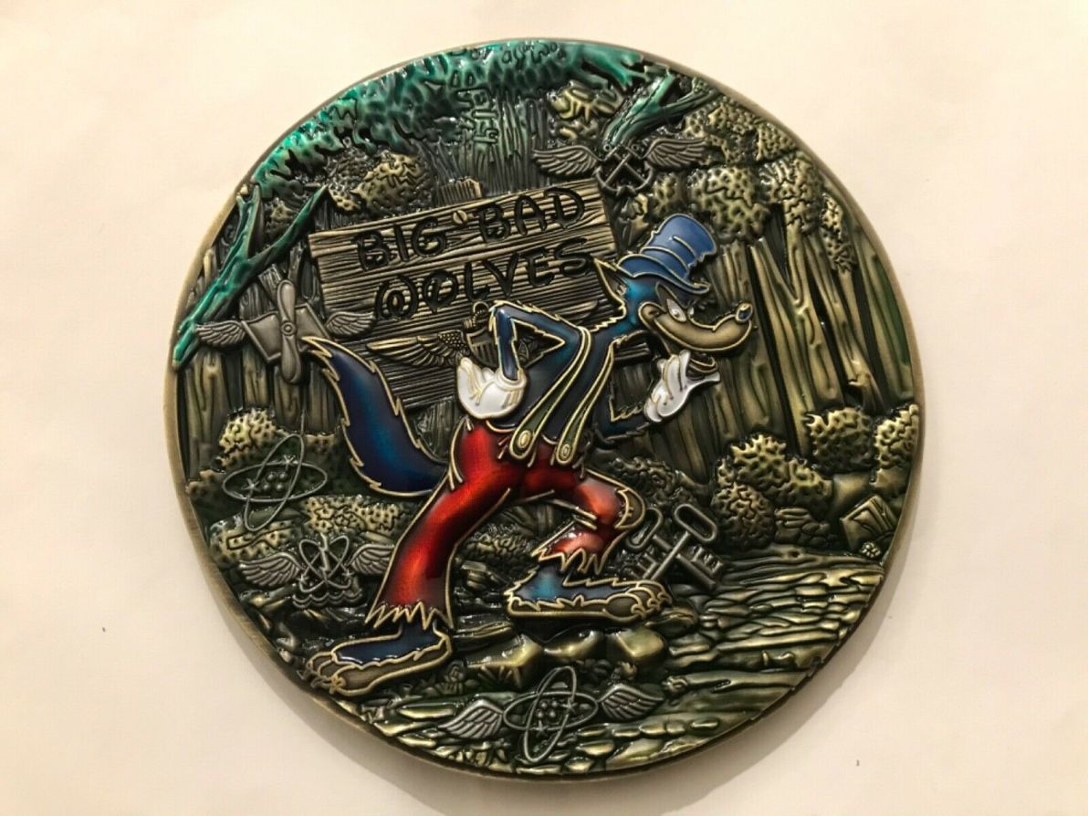 Disney challenge coins are real. Here's the story behind them