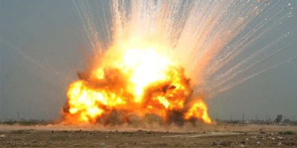 This Is What The 'Mother Of All Bombs' Looks Like When It Hits Its ...