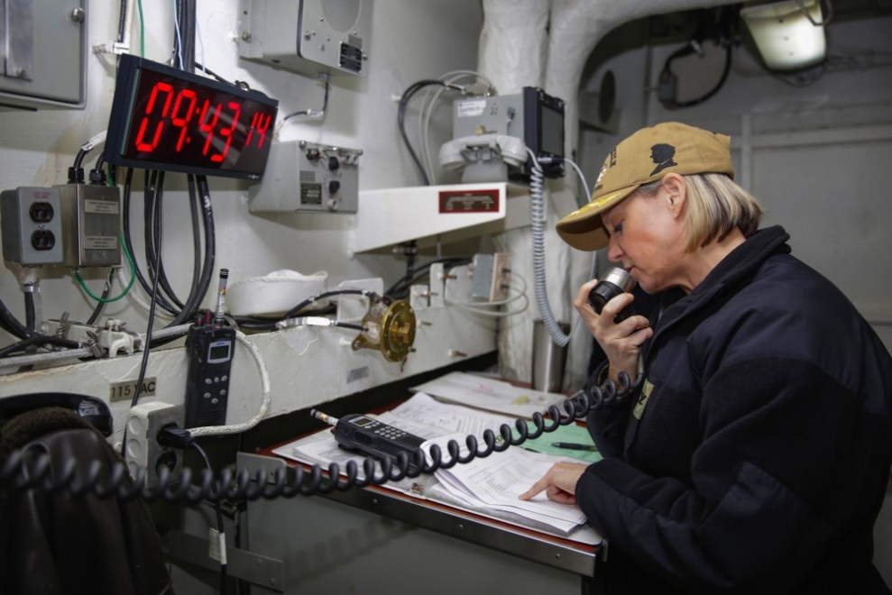 Meet the first woman to command a nuclear-powered aircraft carrier