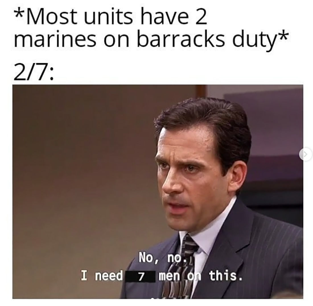 Sergeant major blasted amid claims Marines won't get holiday leave