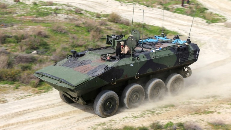 Marine Corps receives first Advanced Reconnaissance Vehicle prototype