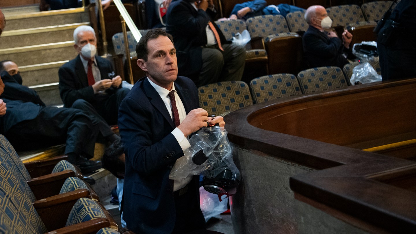 Army Ranger-turned-Congressman Jason Crow recounts Capitol riots