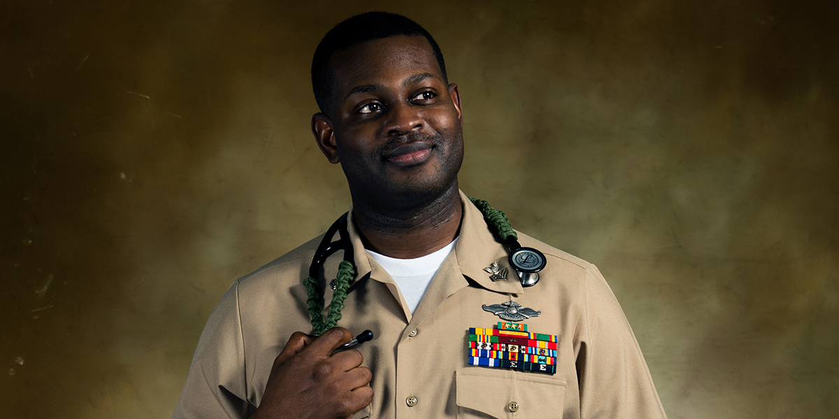 This Navy Corpsman saved a man’s life after a serious car accident