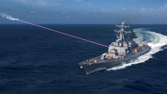 Navy accepts delivery of HELIOS laser weapon system