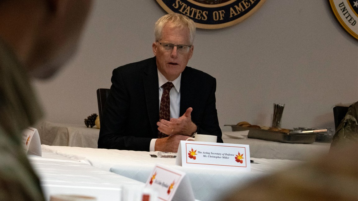 Defense Secretary Miller says he 'cannot wait to leave this job'