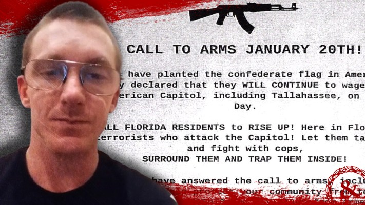 Ex-soldier under arrest for 'inciting violence' against Trump supporters