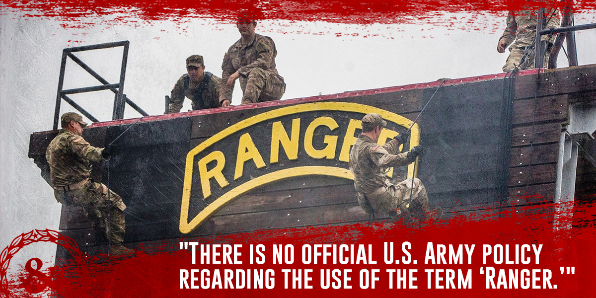 Who is an Army Ranger? The Army can't really decide