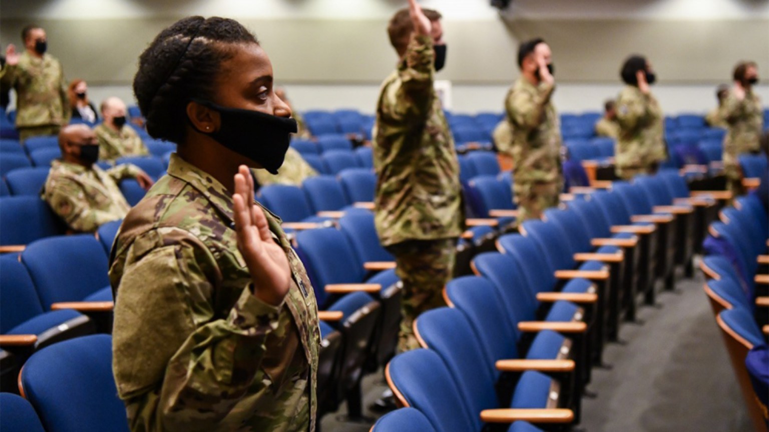 Space Force ranks include four specialist levels and Air Force ranks