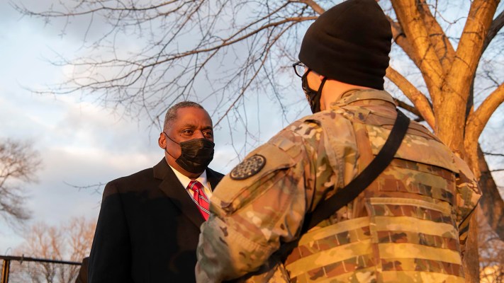 Meet The D.C. Protester Helping The National Guard 'Close The Gaps'