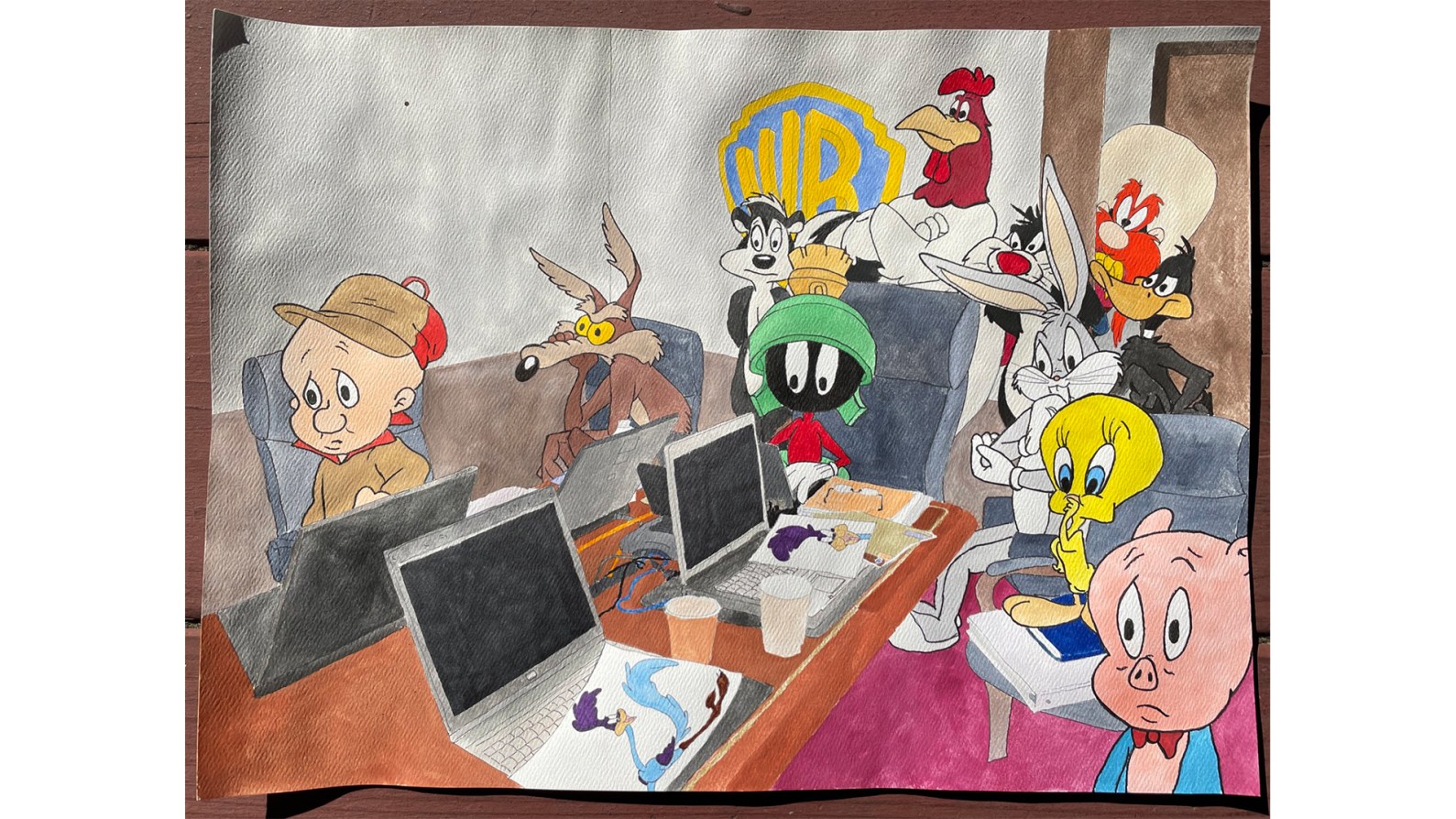 What a Looney Tunes painting can teach us about the War on Terror