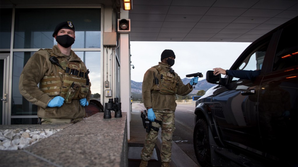 Air Force to review worldwide base security after Andrews intruder