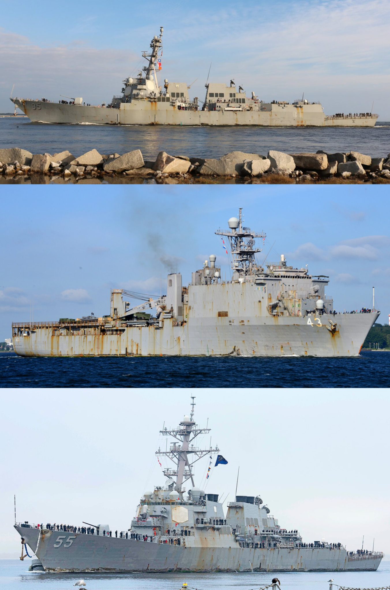 Navy surface ships are turning into floating advertisements for Rust-Oleum