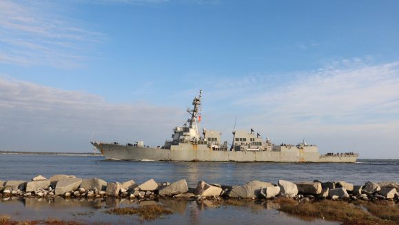 Navy surface ships are turning into floating advertisements for Rust-Oleum