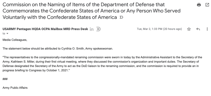 The worst military acronym ever may be one created by Congress