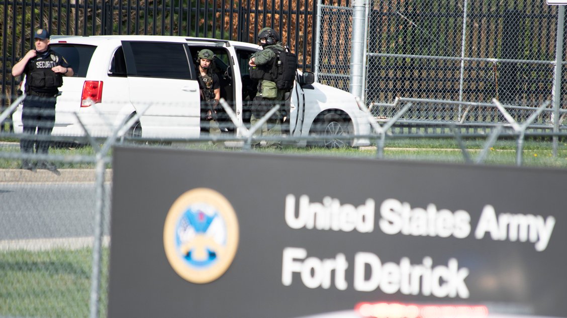 This is the military record of the Fort Detrick shooter