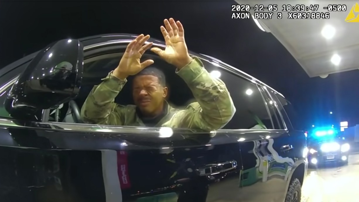 Jury sides with police who pepper-sprayed Army officer at traffic stop