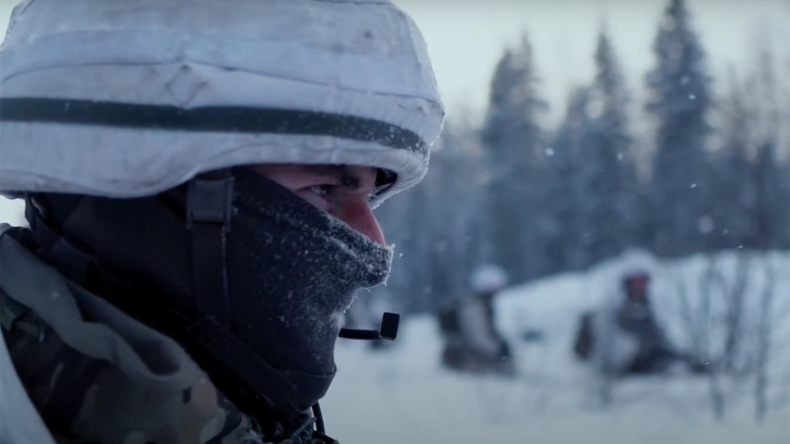 These British soldiers had the coolest training ever (literally)