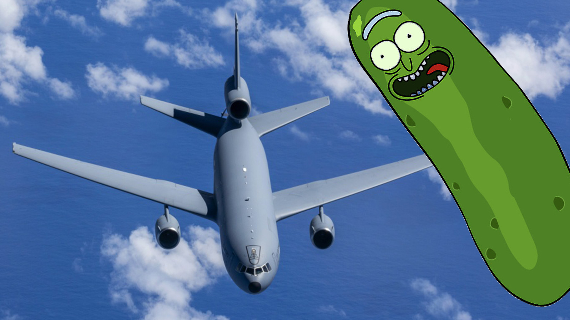 We salute the Air Force pilot who flew with a 'Rick and Morty' callsign