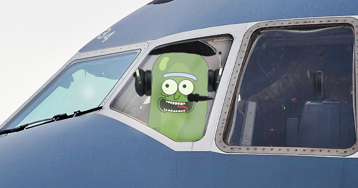 We salute the Air Force pilot who flew with a 'Rick and Morty' callsign