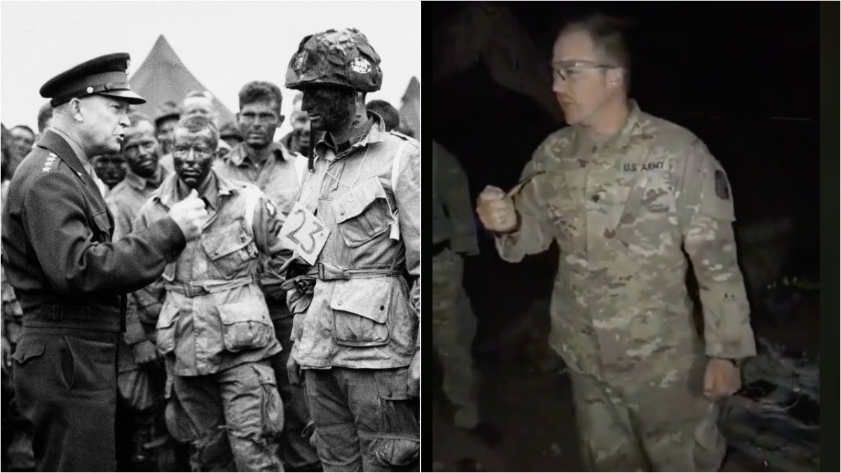 This Army Specialist's speech ranks up there with Ike's D-Day address