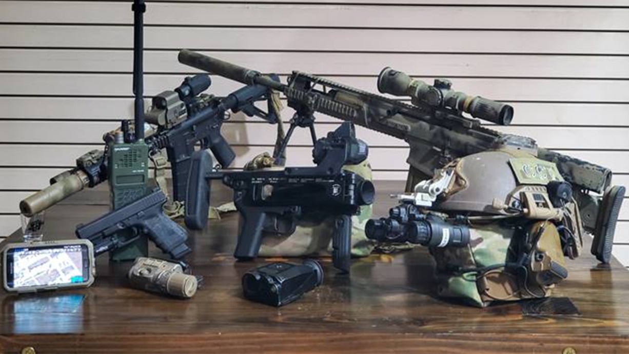 This is the gear Air Force CCTs carry with them into battle