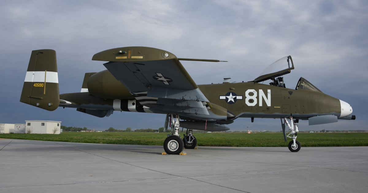 A-10's new paint job pays tribute to the original flying tank of World ...