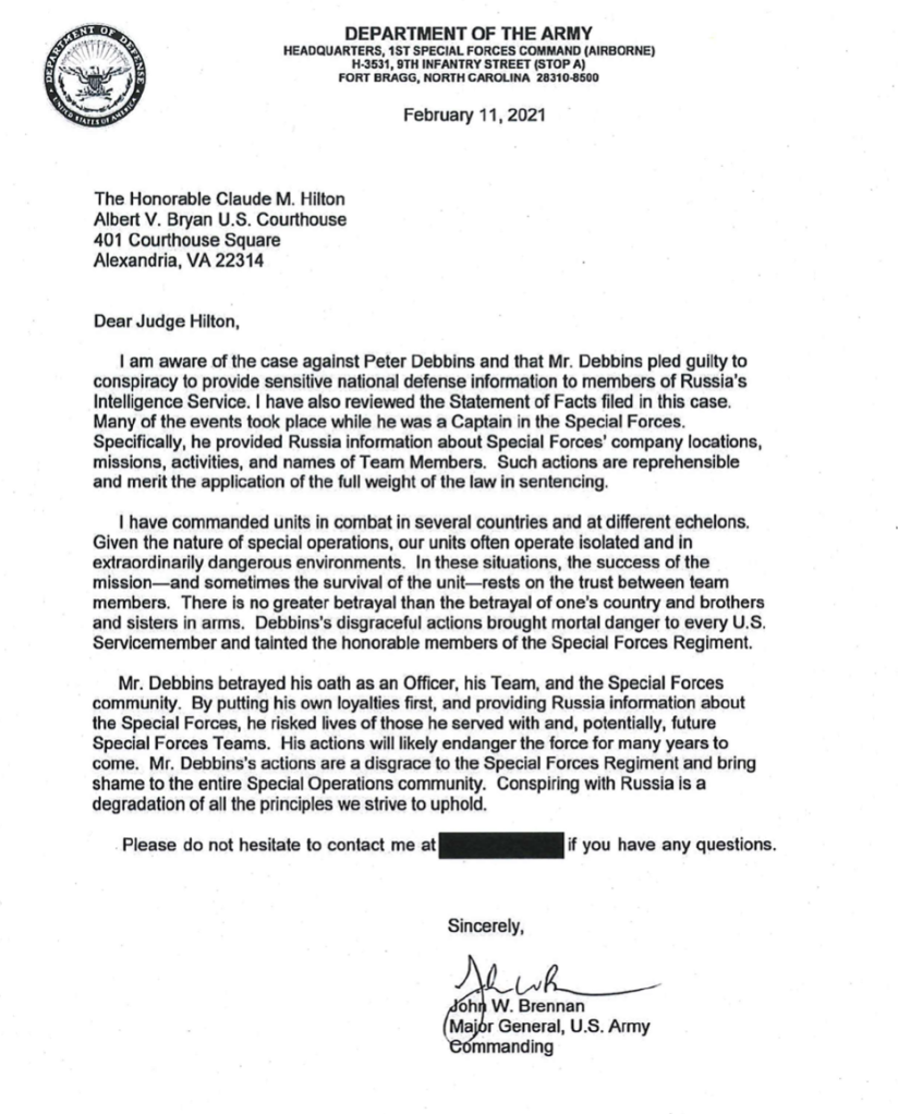 How Peter Debbins, a Green Beret, sold out his teammates to Russia