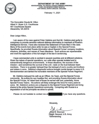 How Peter Debbins, a Green Beret, sold out his teammates to Russia