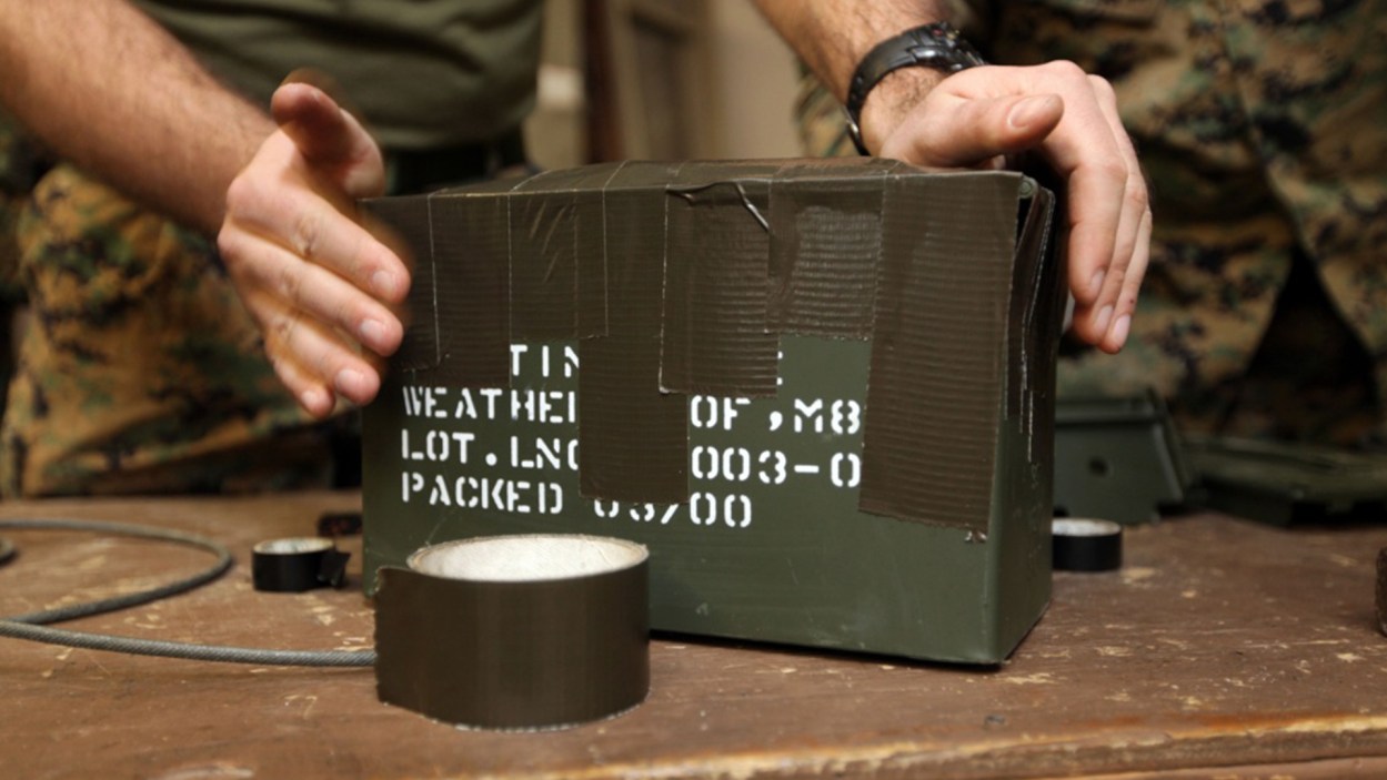 Military duct tape: What was the best thing you fixed with duct tape?