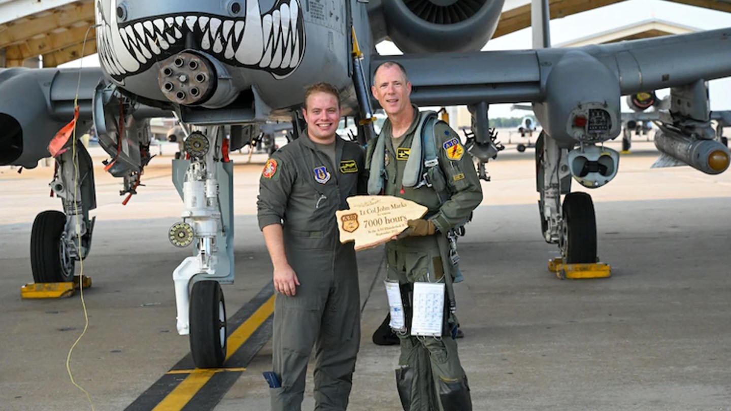 Meet the longest-flying A-10 pilot in US Air Force history