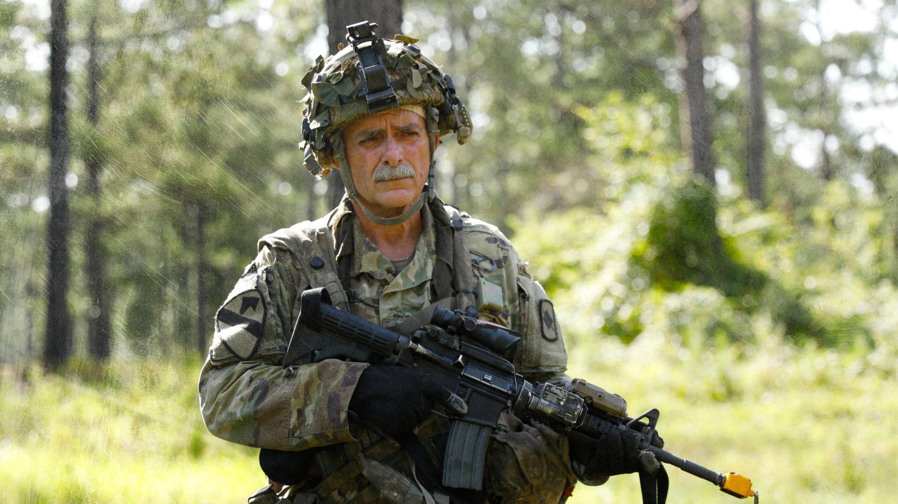 US Army first sergeant looks exactly how everyone feels in the field