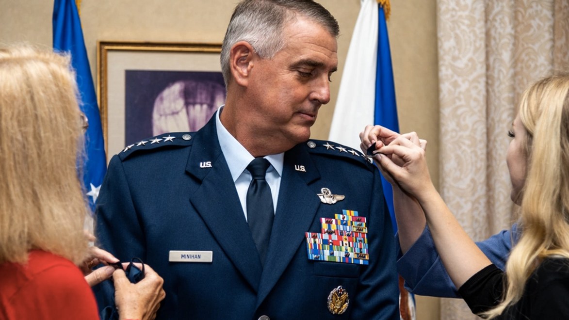 Why this US Air Force general only wears 3 ribbons on his dress uniform