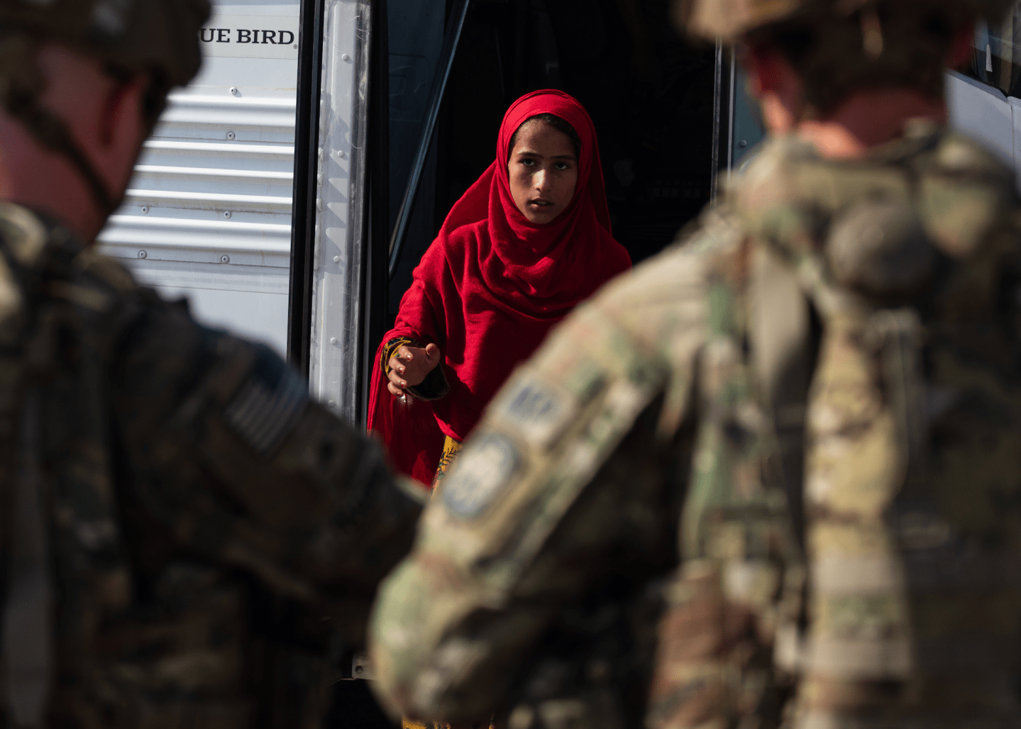 The story behind the photo of the last US soldier to leave Afghanistan