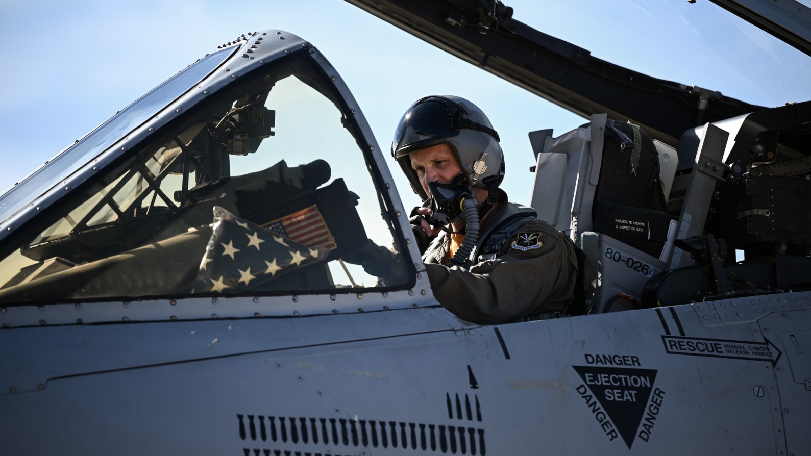 The A-10 a pilot belly-landed is back flying after years of repairs