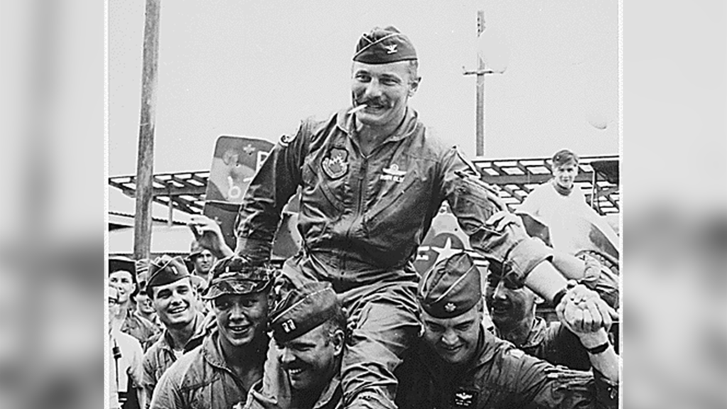 Robin Olds: Legendary triple-ace with one epic facial accessory