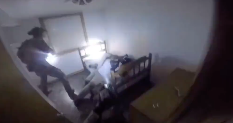 Video appears to show Army Delta Force rescuing hostage in training