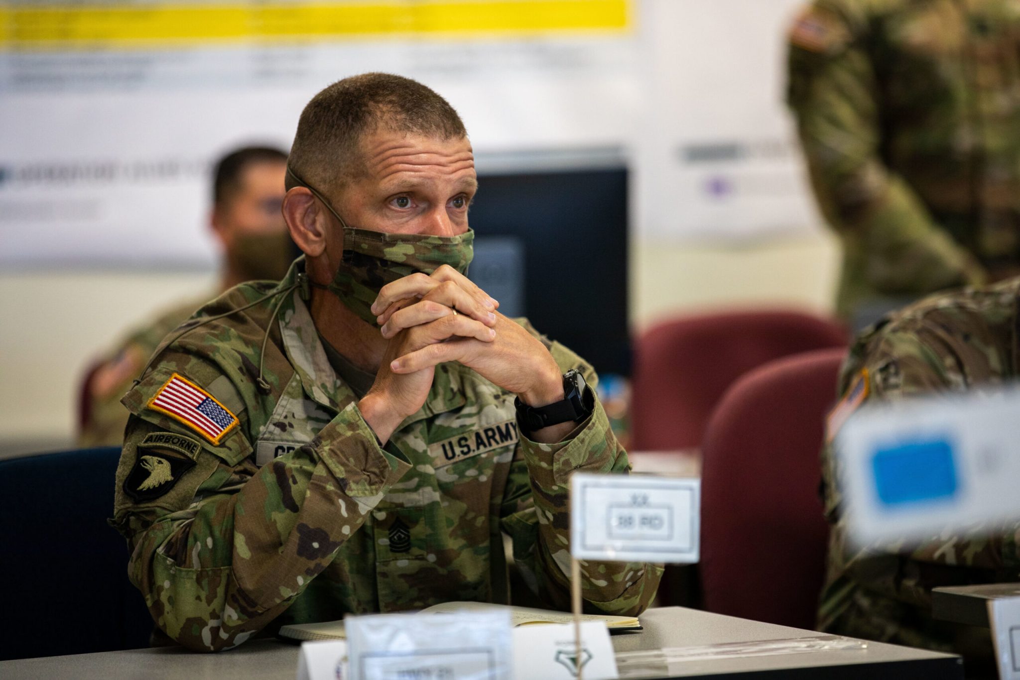 Who is Sgt. Maj. of the Army Michael A. Grinston?